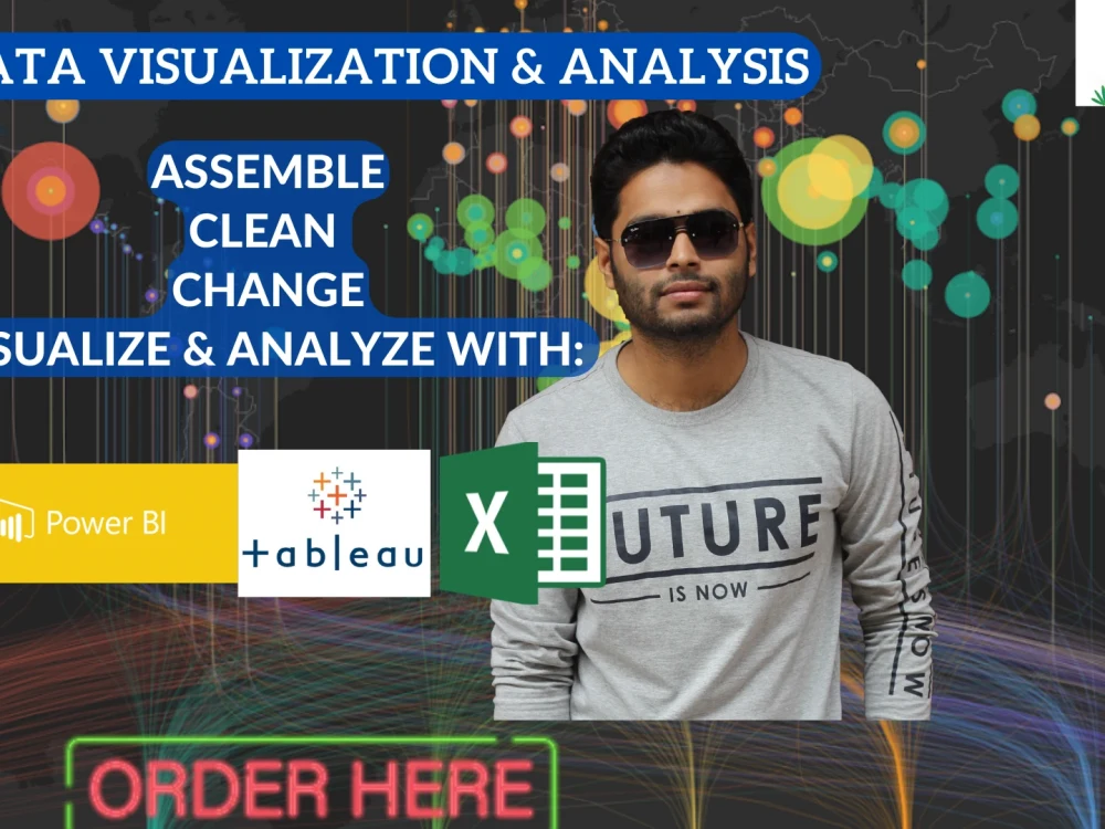 A Perfect Visualization Dashboard using PowerBI, Tableau and Excel | Upwork