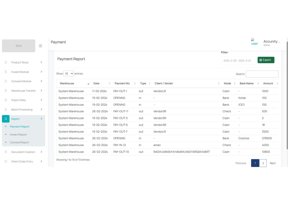 A web based inventory management system for you | Upwork