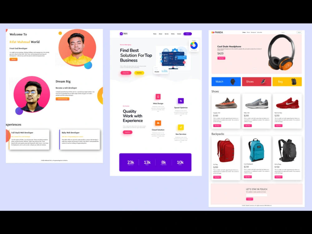 Figma to HTML CSS bootstrap 5 PSD to HTML responsive website design | Upwork