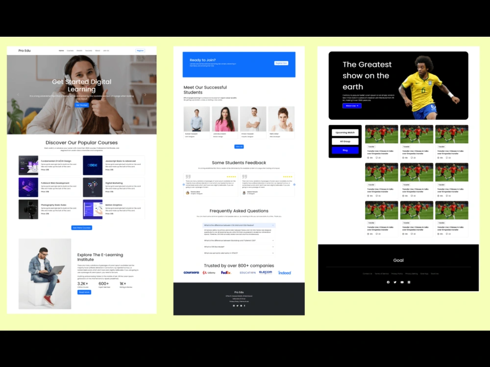 Figma to HTML CSS bootstrap 5 PSD to HTML responsive website design | Upwork