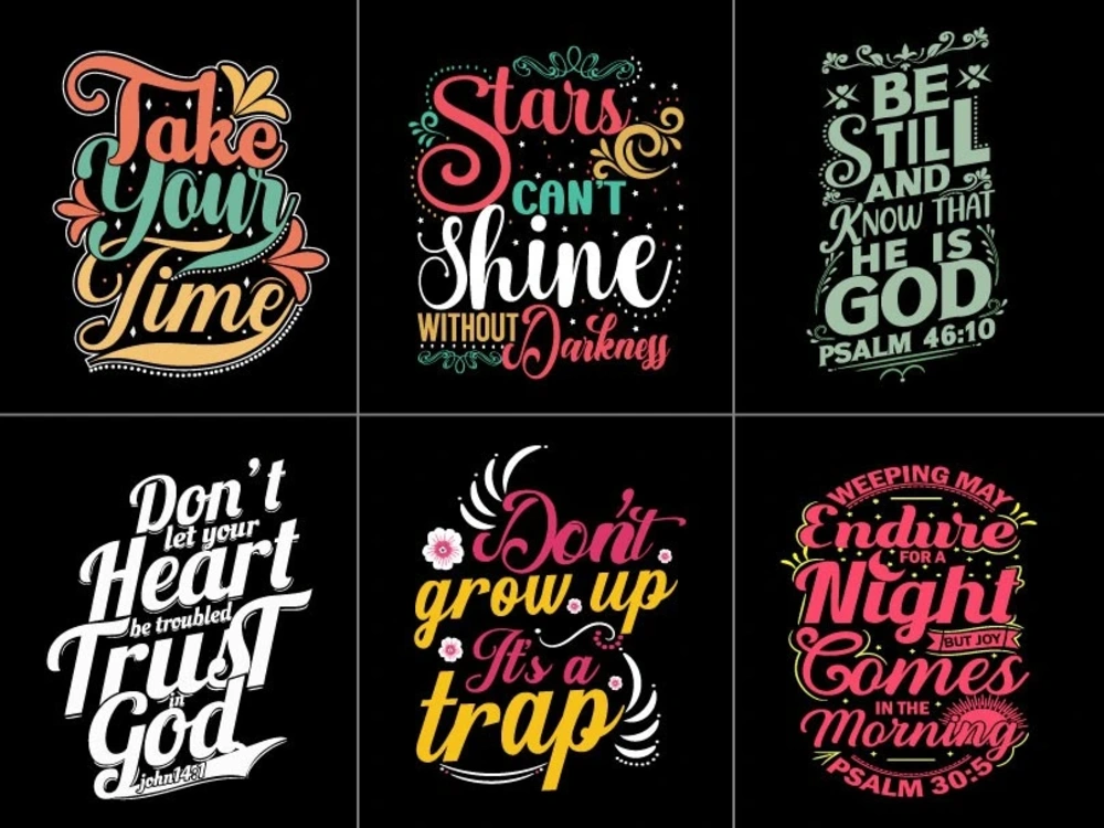 You eye-catching typography and custom t-shirt design. | Upwork