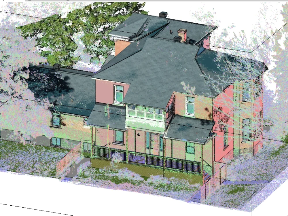 Revit & Archicad model and 2D drawings from Point Cloud with high ...