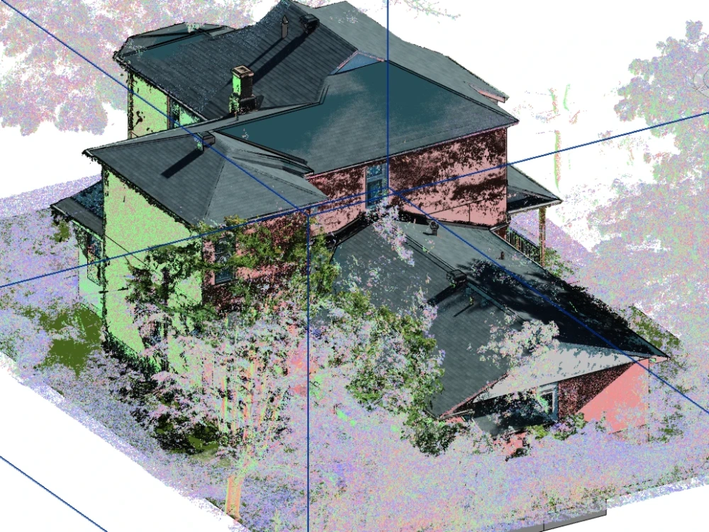 Revit & Archicad model and 2D drawings from Point Cloud with high ...