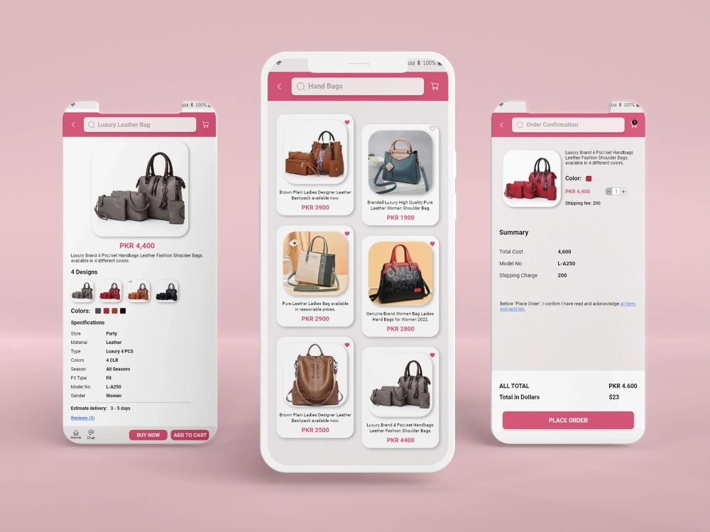 An e-commerce app interface with source file in XD | Upwork