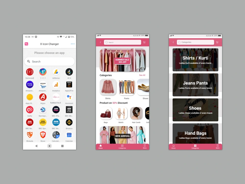 An e-commerce app interface with source file in XD | Upwork