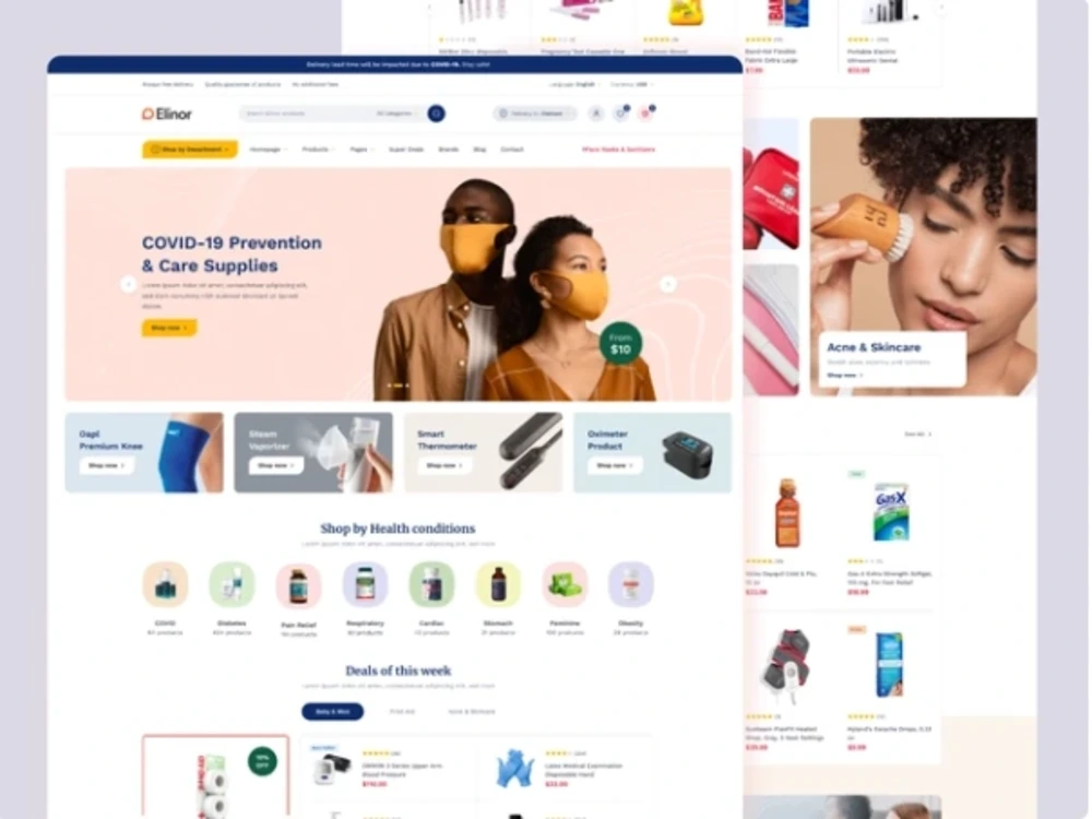 Responsive Wordpress Ecommerce Website Using Woocommerce Upwork