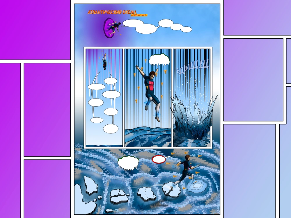 An incredible comic page for your book based on your script in ...