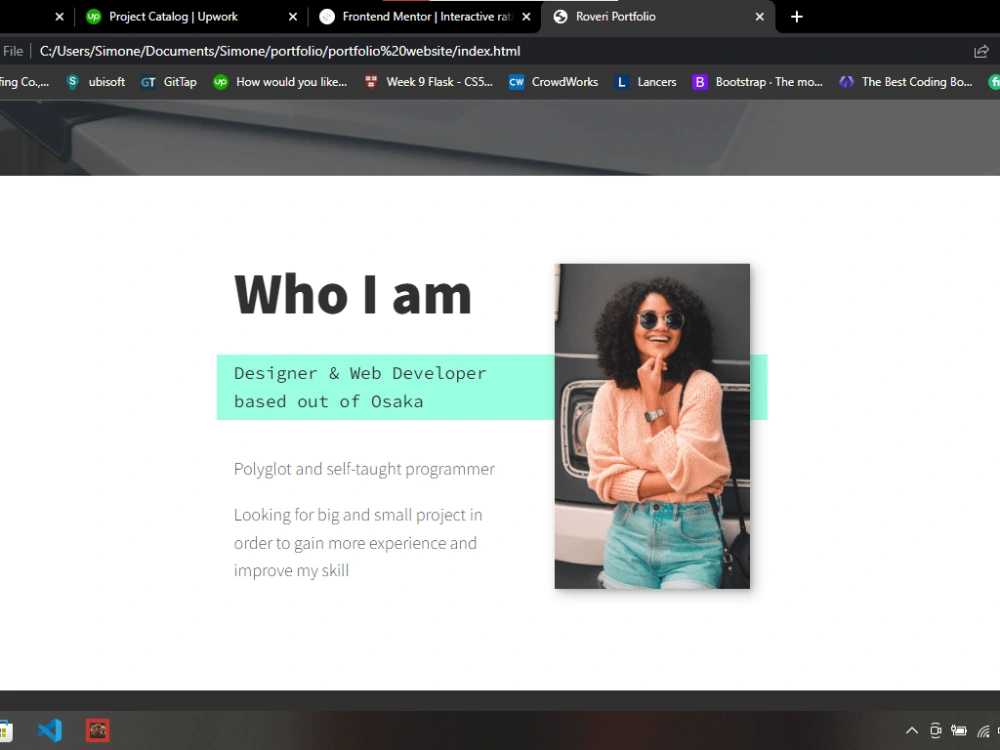 A professional-looking website made with HTML, CSS | Upwork