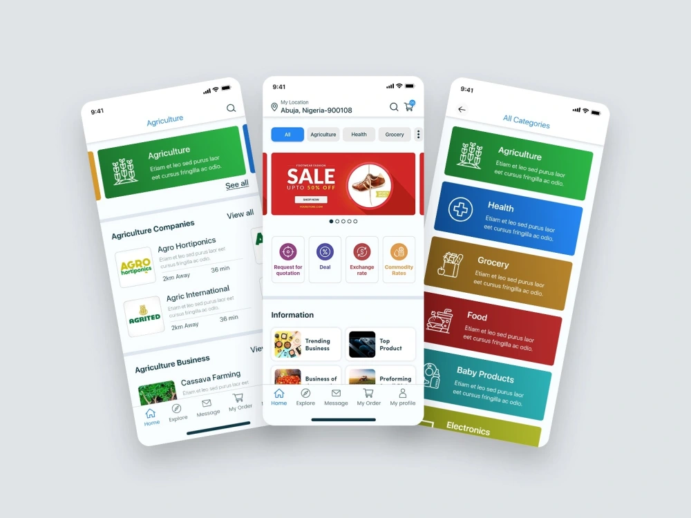 Mobile app UI UX design and mockups | Upwork