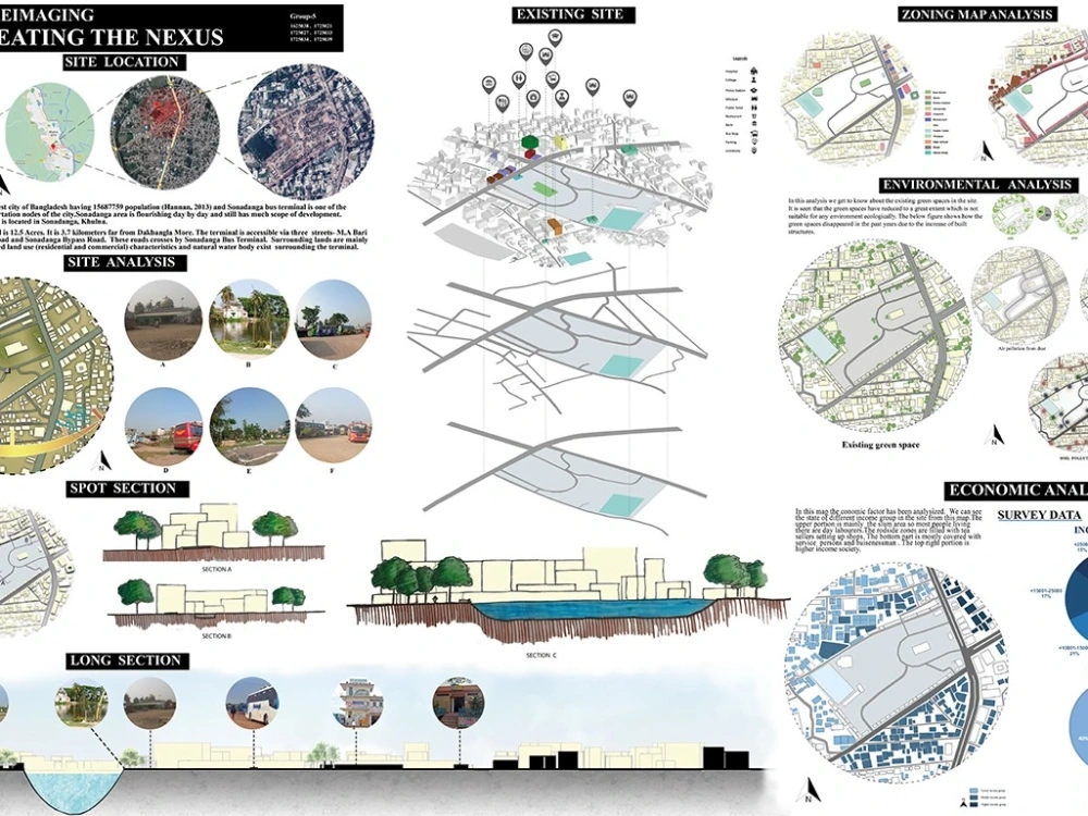 A render of architecture sites, master plans, urban, and landscape ...