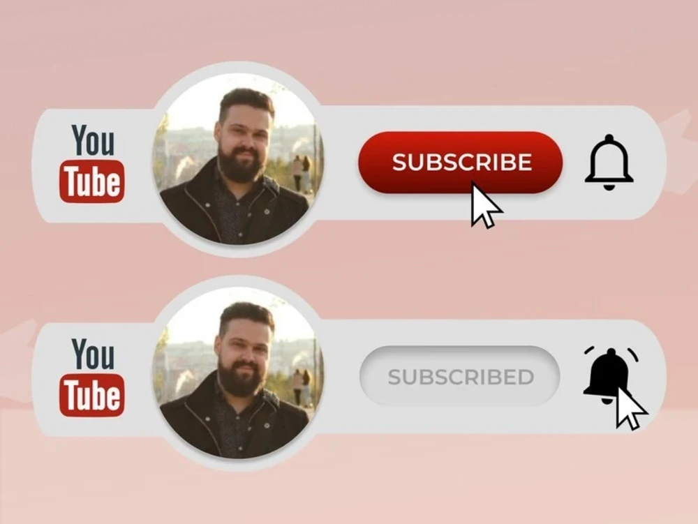 A Custom Animated YouTube Subscribe Button Overlay for Intro Videos | Upwork
