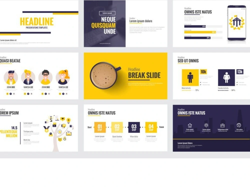 PowerPoint presentation Modern Graphics for your Business | Upwork