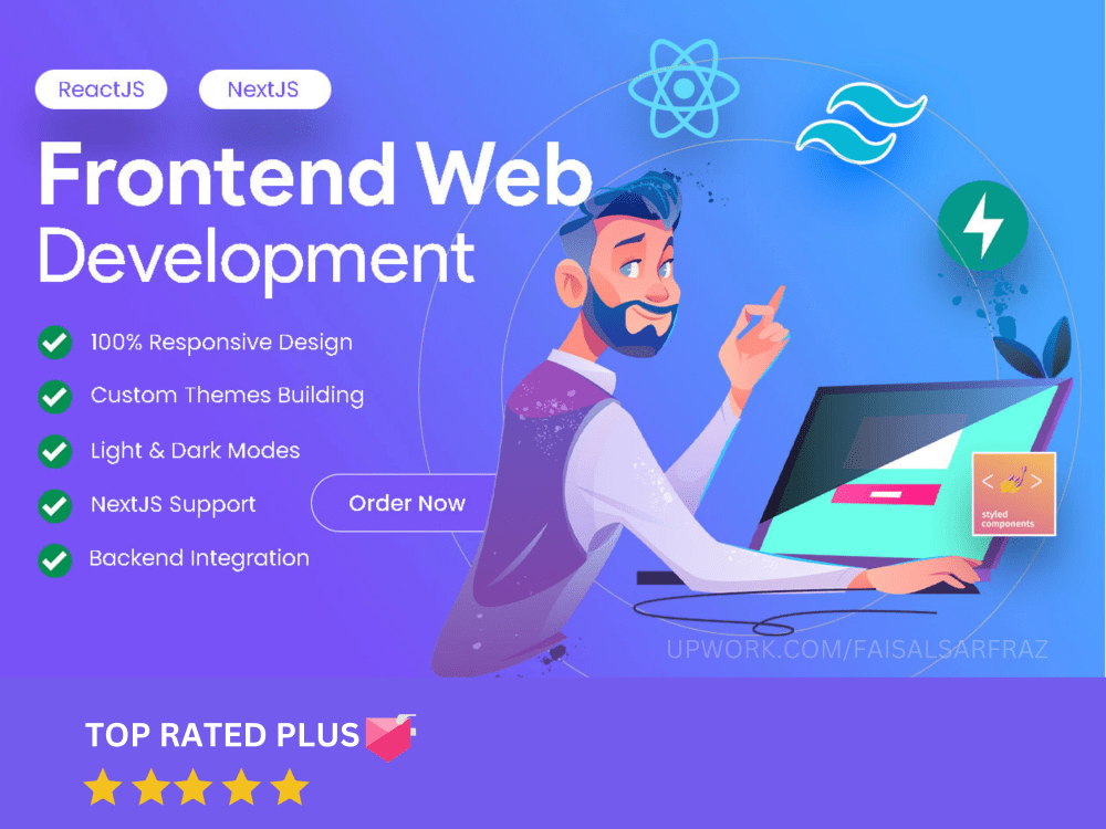 Frontend and Backend Developer of your Website | React JS| HTML5 | CSS3|PHP | Upwork