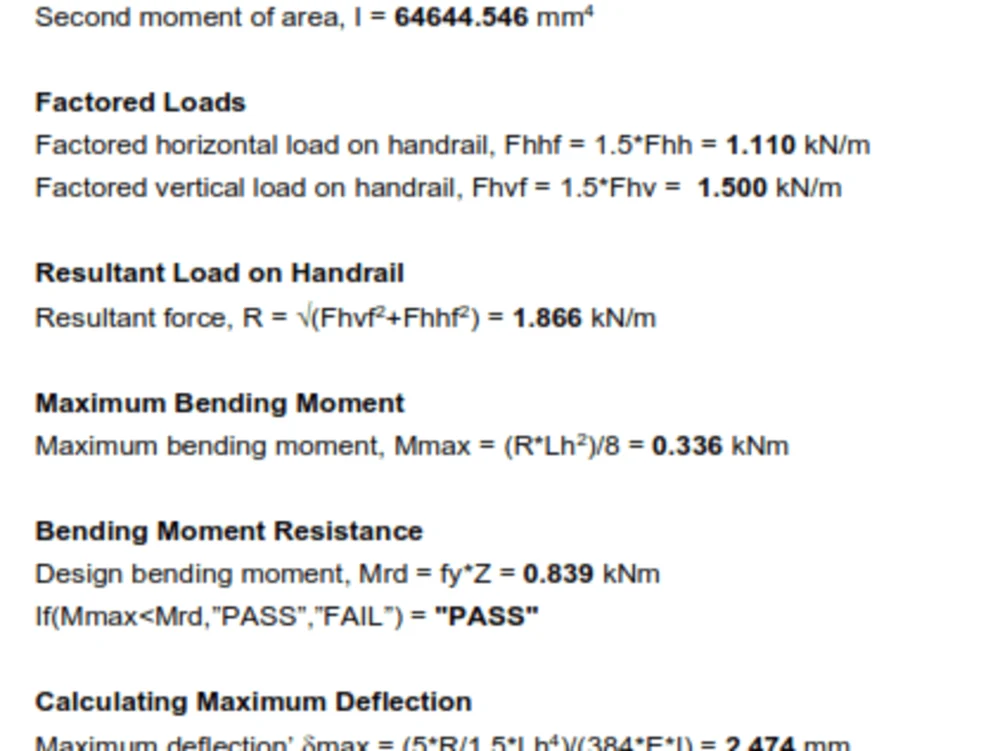 Structural member design with calculations package to pass building control | Upwork