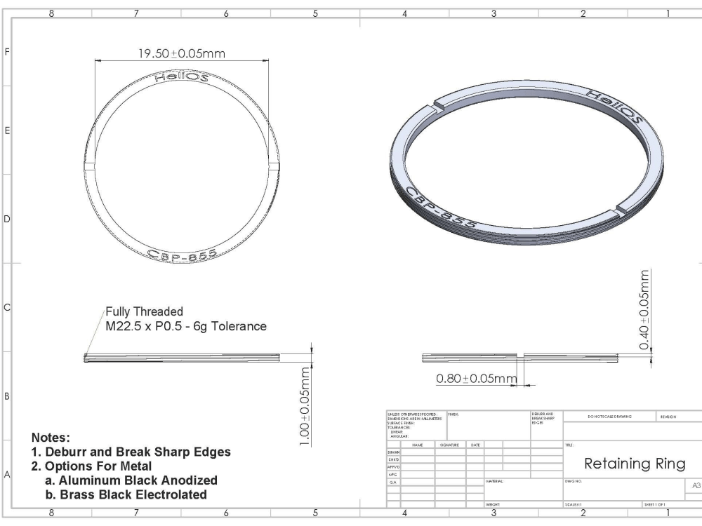 2d technical drawings with standard dimentions for manufacturing | Upwork