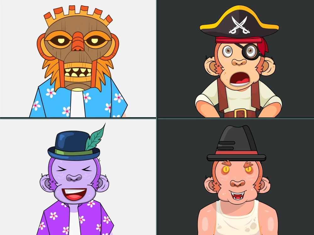 An original and unique 2D nft art collection | Upwork