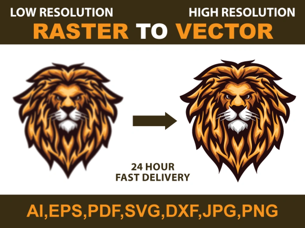 Vector tracing, vectorize image, convert logo to vector | Upwork