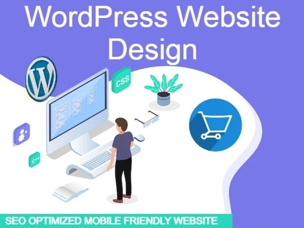 A modern responsive mobile friendly WordPress website design | Upwork