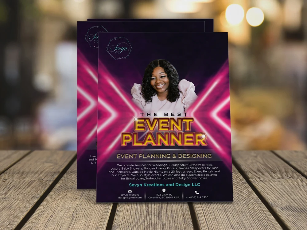 A modern eye catchy promotional flyer design | Upwork