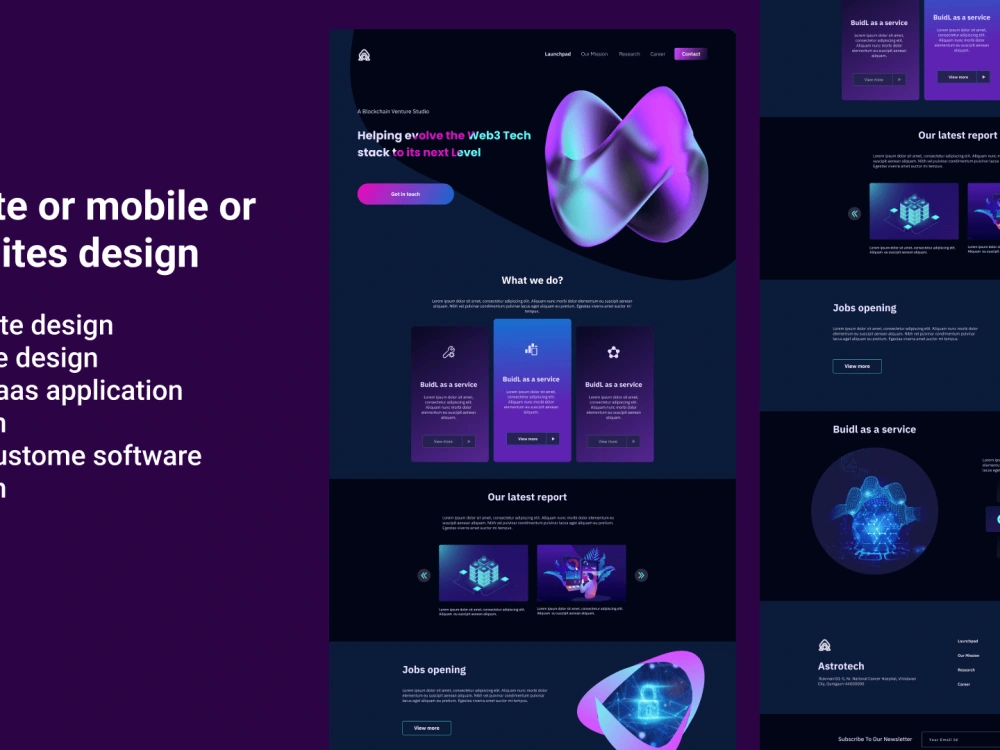 Amazing website and mobile app design | Upwork