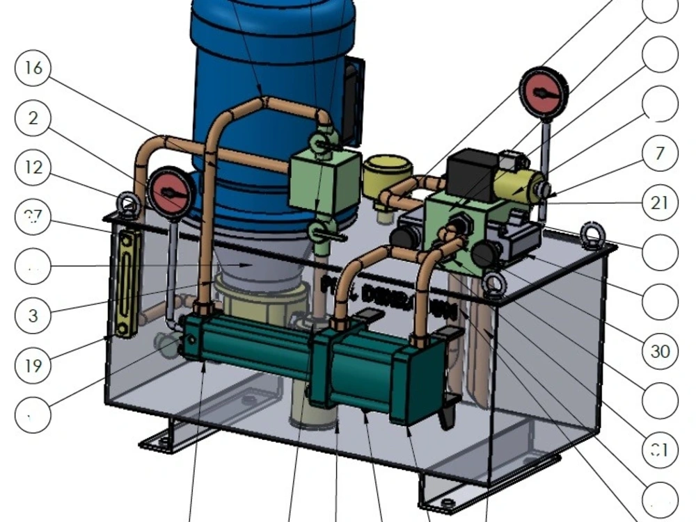 Designing & drawing of Hydraulic Goods Lift. | Upwork