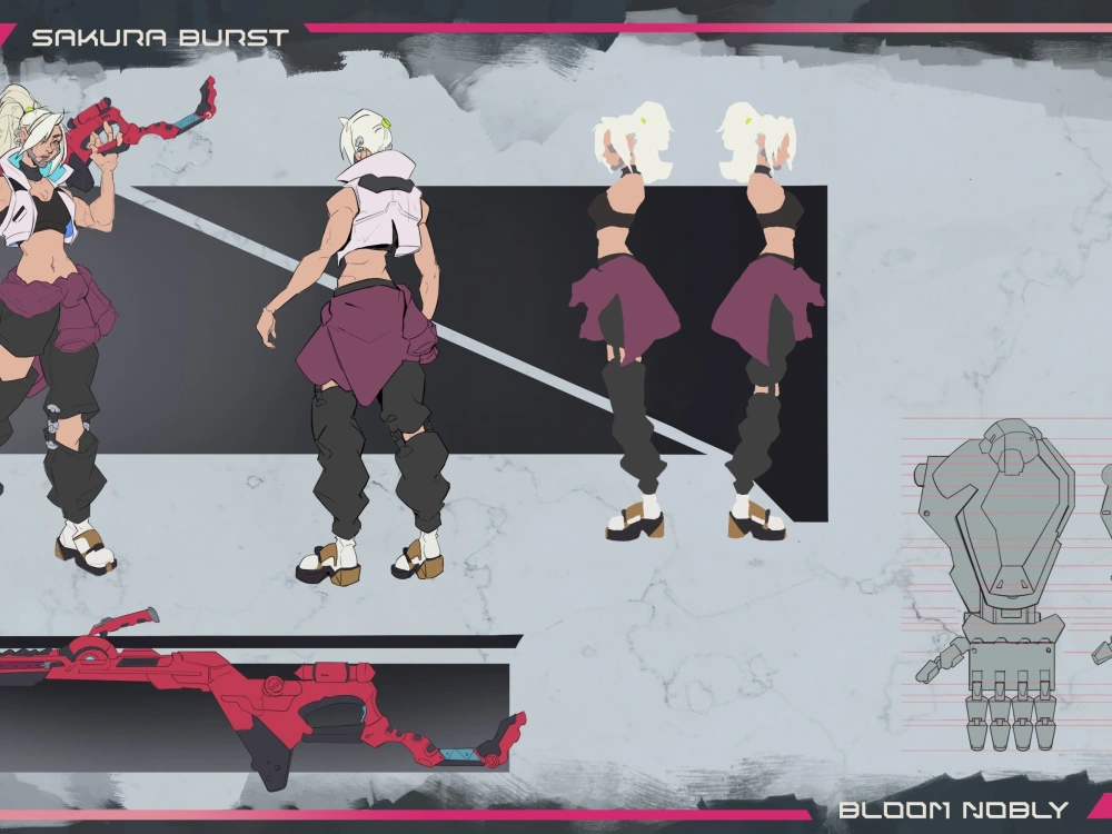 A complete Concept character design Sheet | Upwork