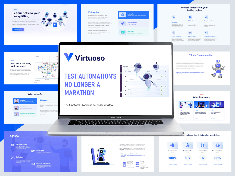 An engaging pitch deck, sales deck presentation | Upwork