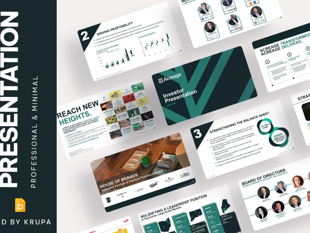 An engaging pitch deck, sales deck presentation | Upwork