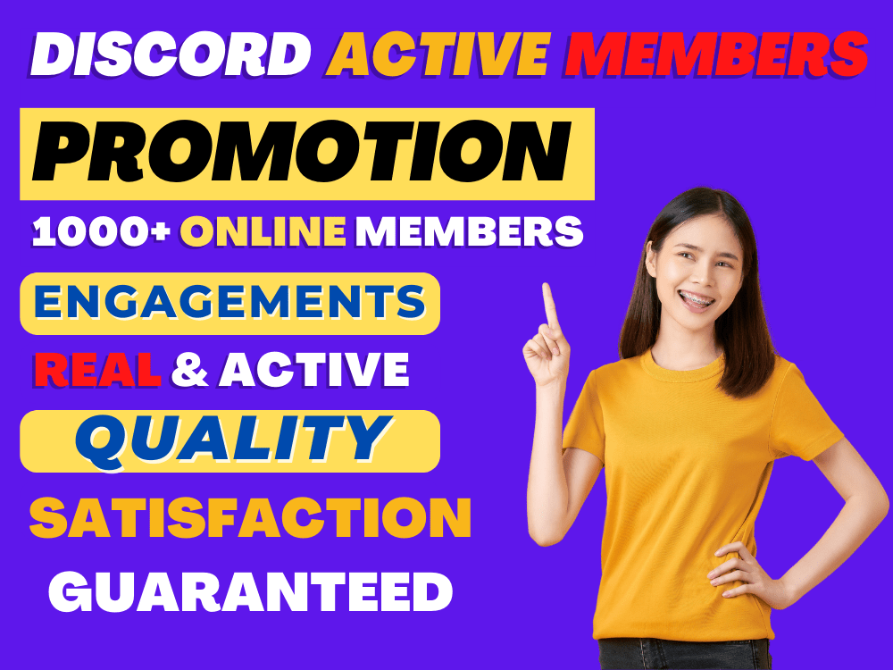 Discord Server Promotion | Discord Server Marketing | Discord Members ...