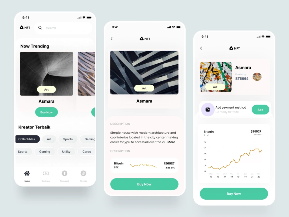 A custom Mobile App UI design concept for your Brand | Upwork