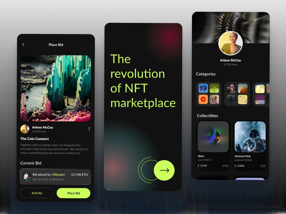 A custom Mobile App UI design concept for your Brand | Upwork