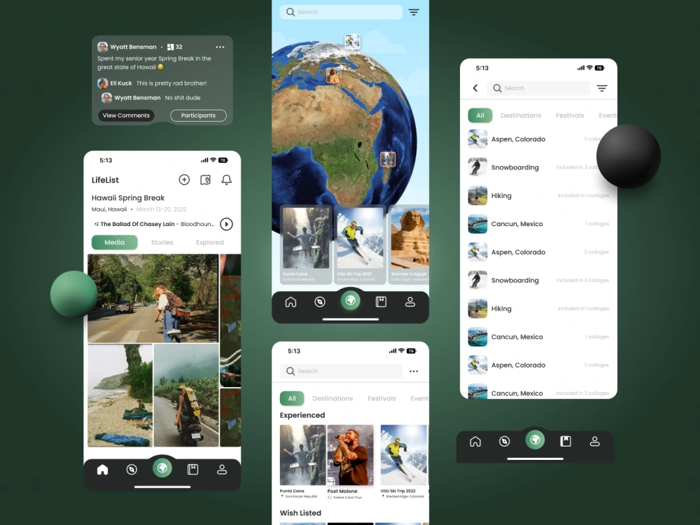 A custom Mobile App UI design concept for your Brand | Upwork
