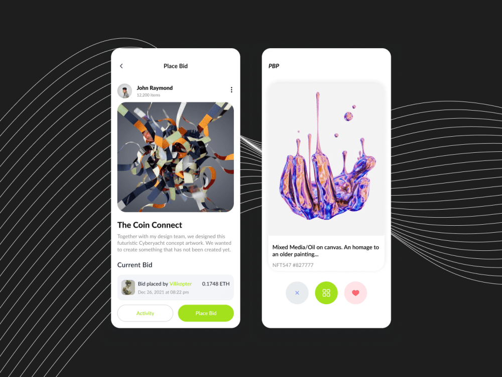 A custom Mobile App UI design concept for your Brand | Upwork