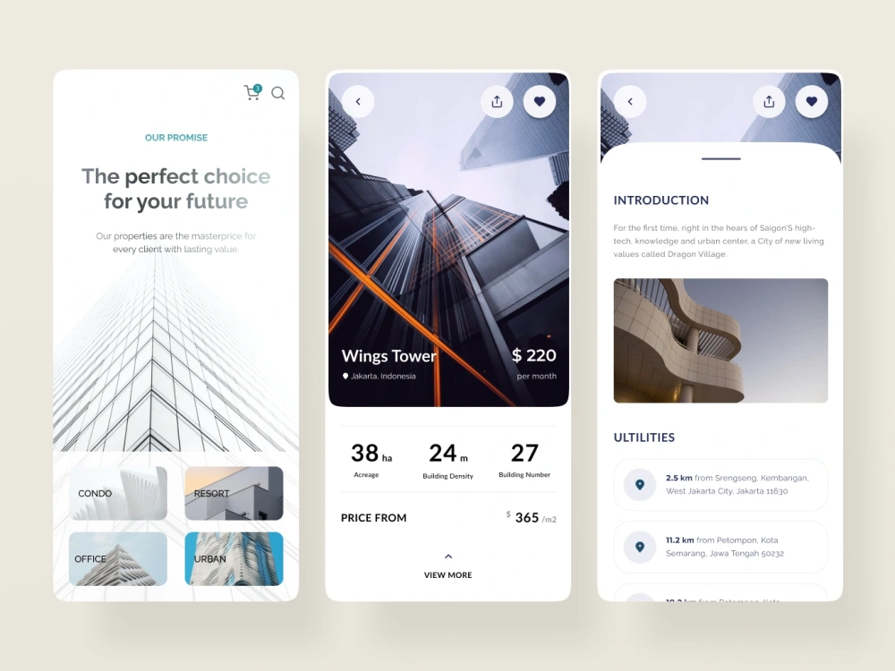 A custom Mobile App UI design concept for your Brand | Upwork