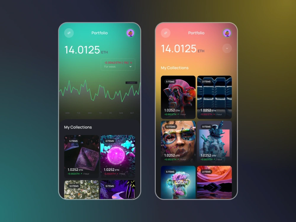 A custom Mobile App UI design concept for your Brand | Upwork