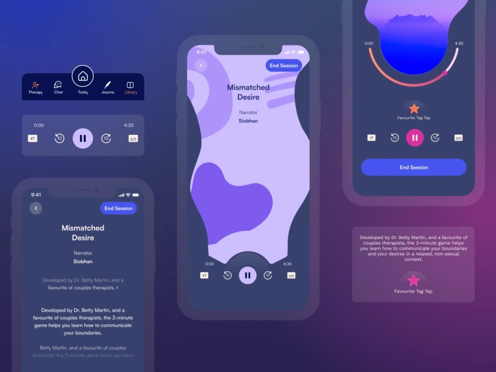 A custom Mobile App UI design concept for your Brand | Upwork