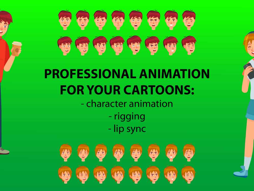 Professional character animation, rigging, and lip-sync | Upwork