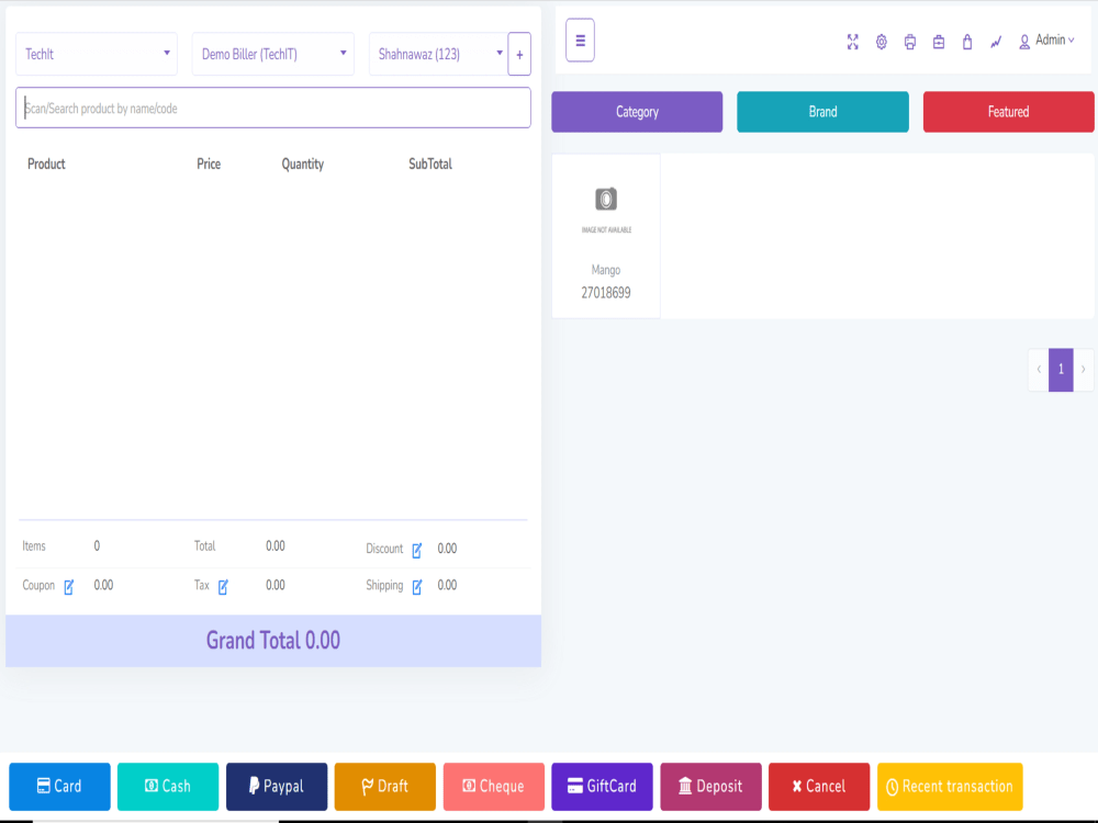 Point of sale POS | inventory management system | stock management, HRM CRM | Upwork