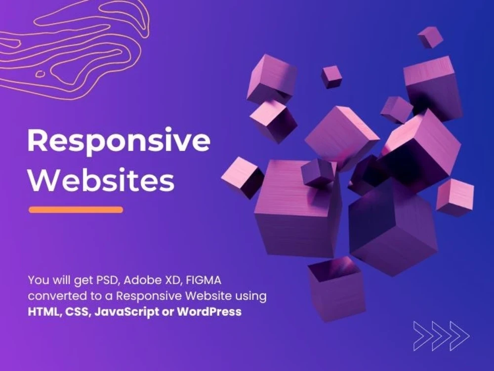 PSD, Adobe XD, FIGMA to Responsive Websites using HTML, CSS, WordPress ...