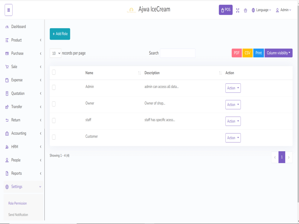 Point of sale POS | inventory management system | stock management, HRM ...