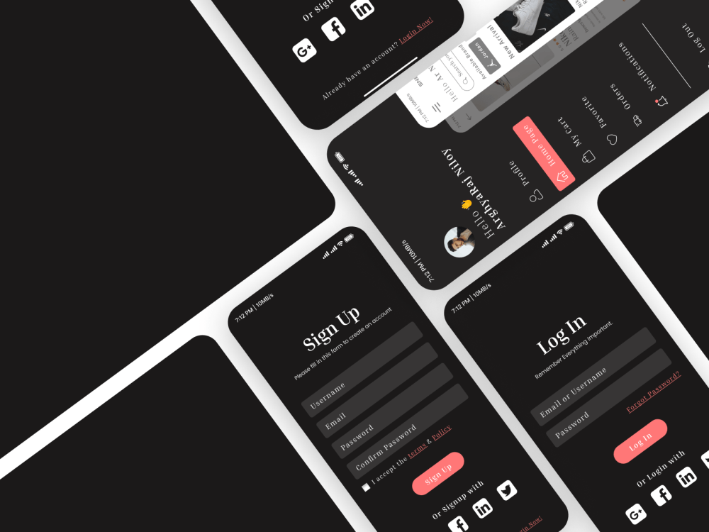 An email template, website and mobile UI UX design | Upwork