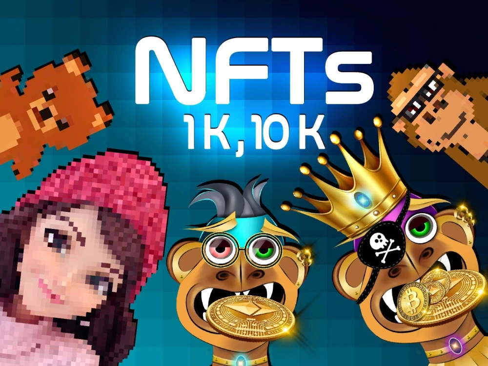 Unique pixel art nfts for 1k, 10k nft art collection | Upwork