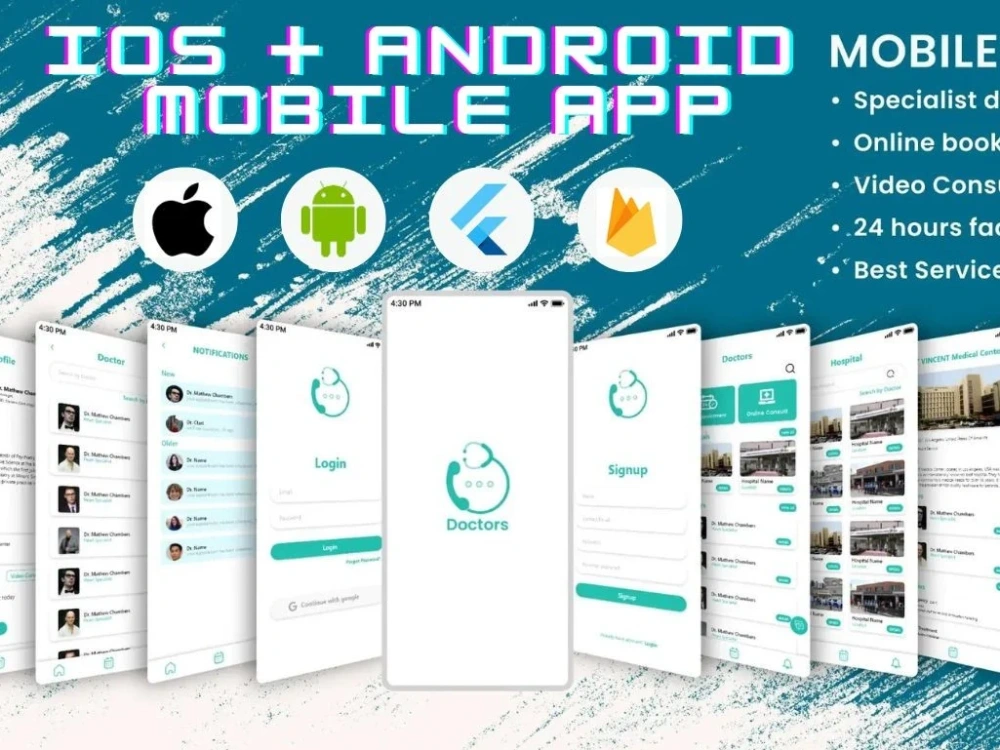 Android and ios Mobile app using flutter | Upwork