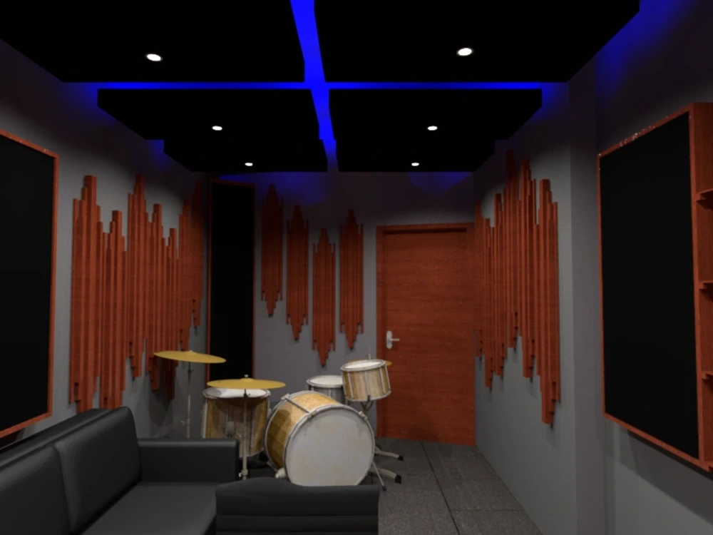A recording studio, acoustics, and interior design | Upwork