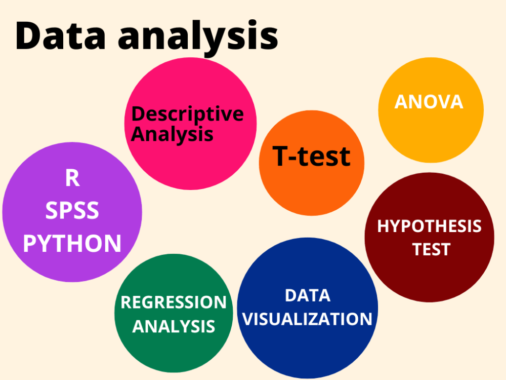 Your data analyzed by R, SPSS, or python with a report provided | Upwork