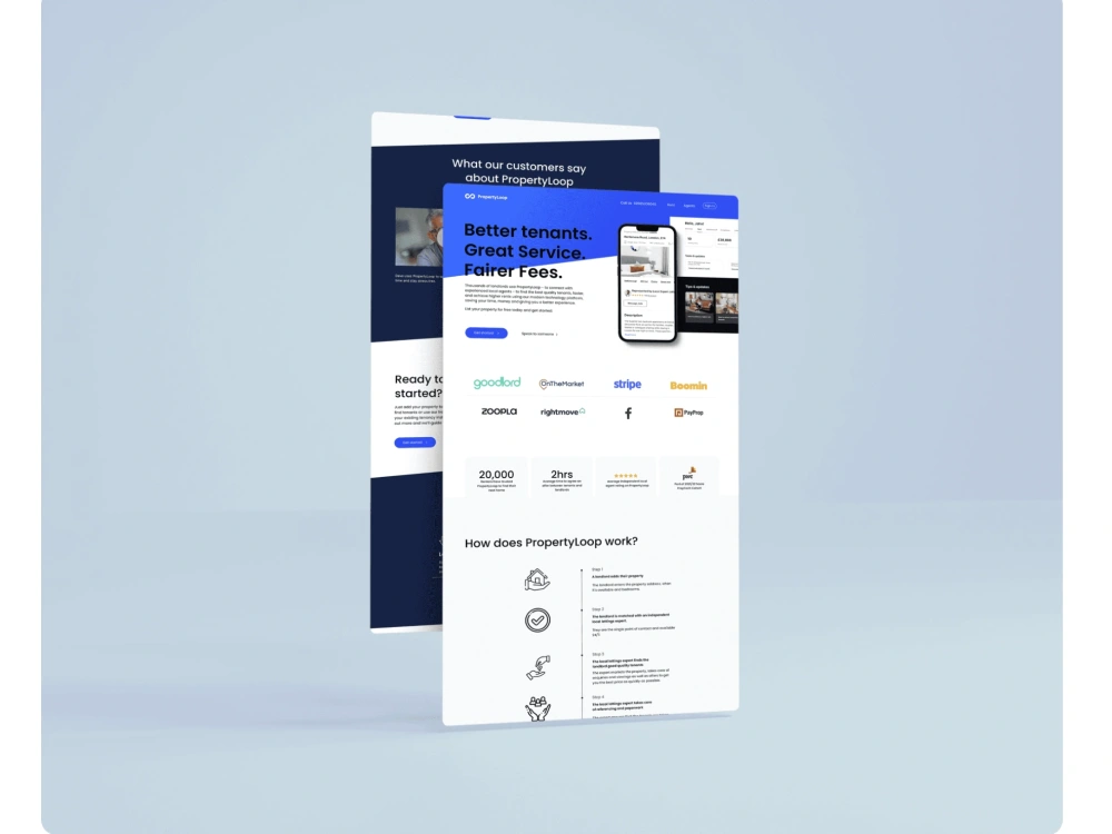 A Custom Landing Page Design | Upwork