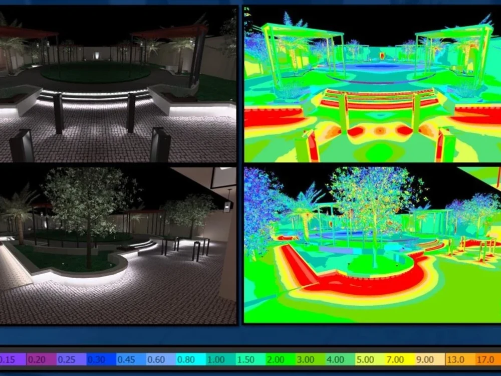 A photometric lighting analysis using dialux evo | Upwork