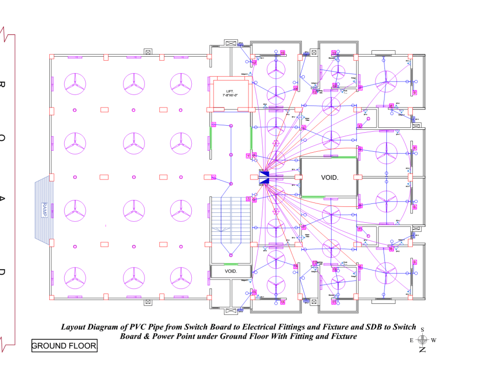 Drafting and Drawing of Electrical Design of Residential Building | Upwork