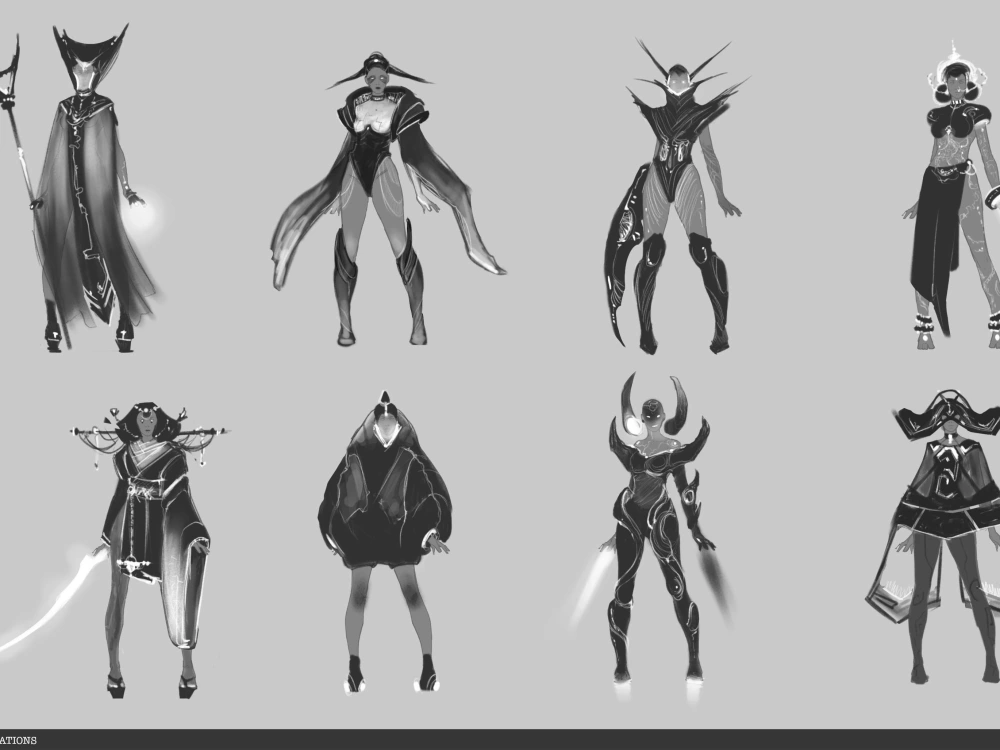 A unique character concept for your game/film/book | Upwork