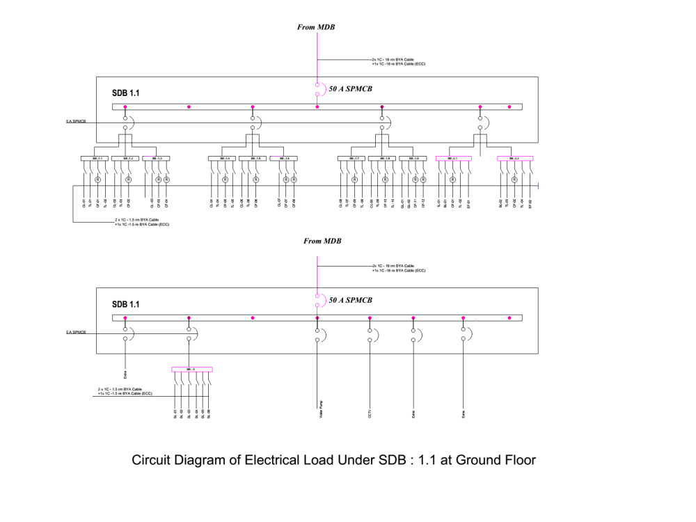 Drafting and Drawing of Electrical Design of Residential Building | Upwork